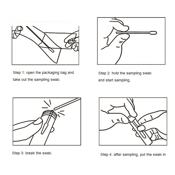 Disposable virus sampling tube - Precision Medical